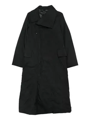 Y3 Raincoat With Asymmetric Collar - Black