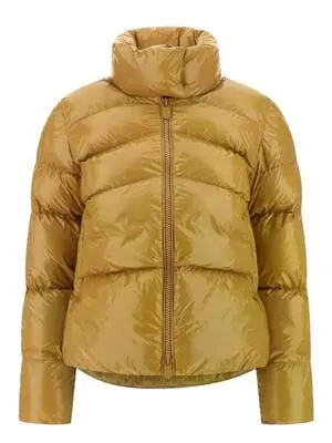 Pinko Mirco High-neck Puffer Jacket - Yellow
