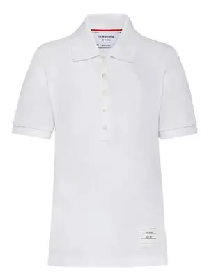 Thom Browne Short-sleeve Polo Shirt - White