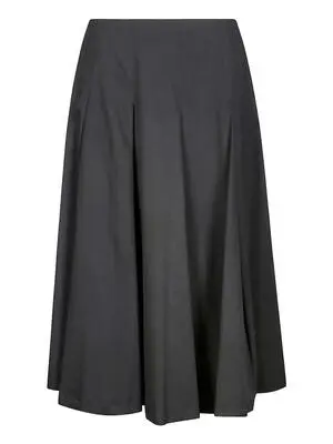 STEFANO MORTARI Pleated Midi Skirt