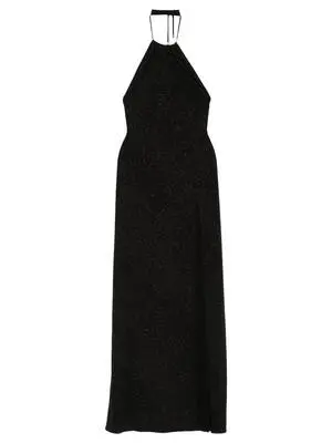 ROSERRY Halterneck Maxi Dress - Black