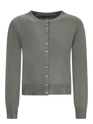 CANESSA Button-Front Cardigan