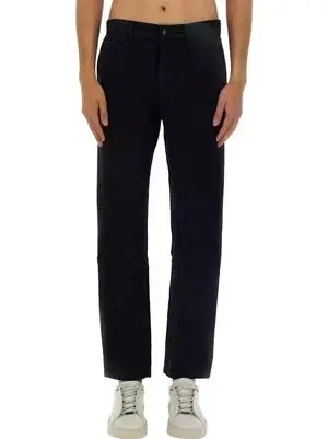 BOSS Cotton Straight Leg Trousers
