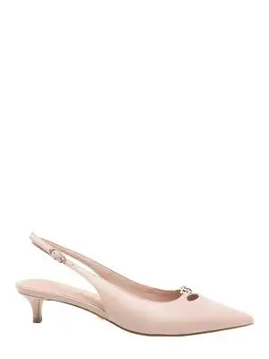 Guess Slingback Kitten Heel Pumps - Neutrals