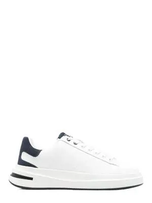 Guess Panelled Leather Sneakers - White