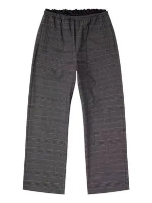 DIESEL® Elasticated Waist Checked Trousers - Grey