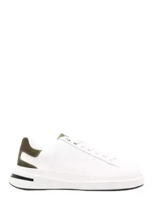 Guess Leather Panelled Sneakers - White