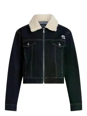 Karl Lagerfeld Ikon Denim Jacket - Blue