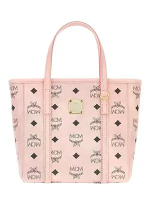 Mcm Toni Tote Bag - Pink