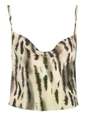 REMAIN BIRGER CHRISTENSEN Fine-Jacquard Open-Back Top