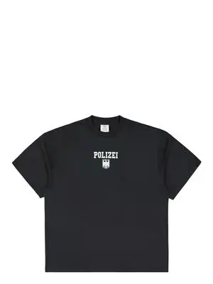 Vetements Polizei Eagle-emblem T-shirt - Black