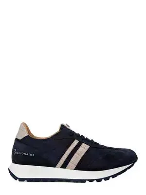 BILLIONAIRE Panelled Sneakers - Blue