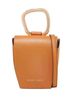Danse Lente Pablo Top-handle Bucket Bag - Brown