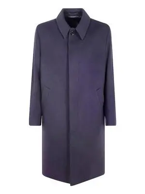 LARDINI Wool Coat - Blue
