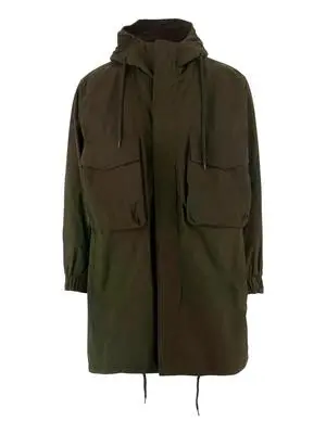 Herno Drawstring Hood Parka - Green