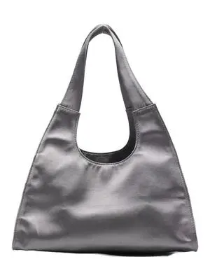 Gimaguas Curved-handle Tote Bag - Silver