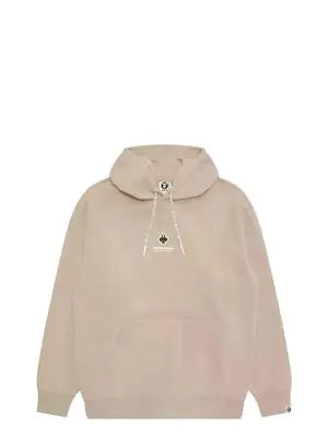 AAPE BY *A BATHING APE Sleeve Logo-detail Hoodie - Neutrals