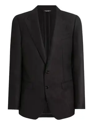 Dolce & Gabbana Two-button Notch-lapel Jacket - Black