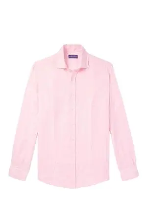 Ralph Lauren Purple Label Natté Linen Shirt - Pink