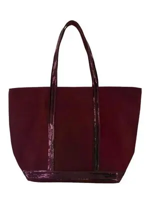 Vanessa Bruno Sequin-trimmed Tote Bag - Red