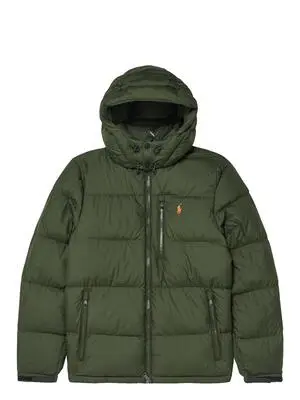 Polo Ralph Lauren Logo-embroidered Quilted Down Jacket - Green