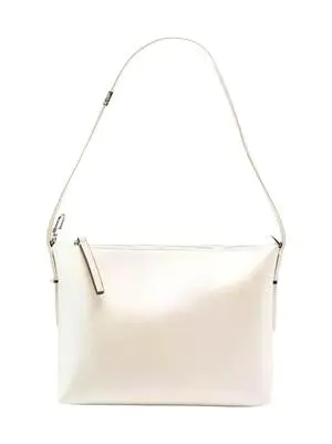 TOTÊME Satin Shoulder Bag - Neutrals