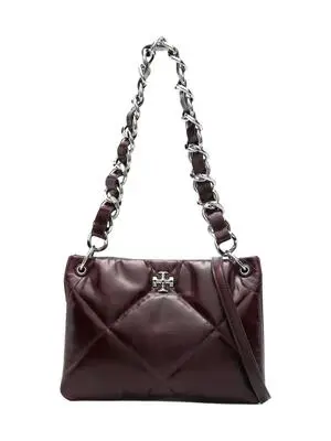 Tory Burch Quilted Chain-strap Shoulder Bag - Purple