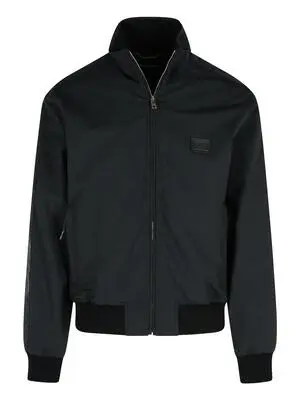 Dolce & Gabbana Wool Blend Jacket - Black