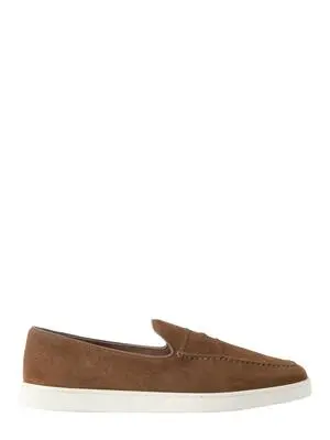 Church's Peebles Suede Loafers - Brown