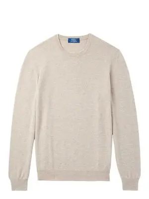 Fedeli Argentina Baby Cashmere Sweater - Neutrals