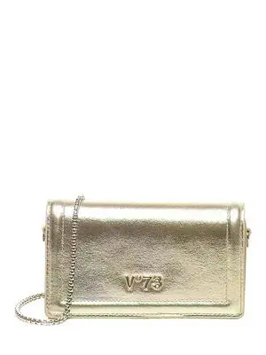 V°73 Metallic-effect Chain Shoulder Bag - Neutrals