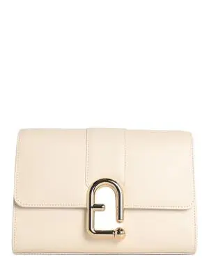 Furla Urban S' Leather Crossbody Bag - Cream