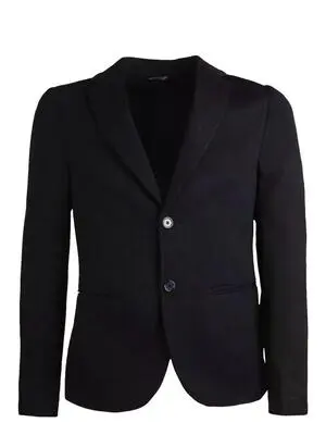 DANIELE ALESSANDRINI Tim Nido D'ape Textured Two-button Blazer - Blue