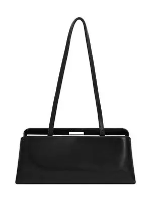 VERAFIED Leather Handbag Black