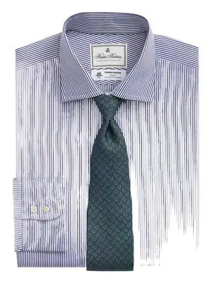 Brooks Brothers Striped Shirt - Blue