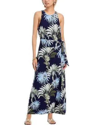 Tommy Bahama Jasmina Palisade Palms Maxi Dress - Coastline