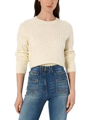 Gerard Darel Edenie Sweater - Ecru