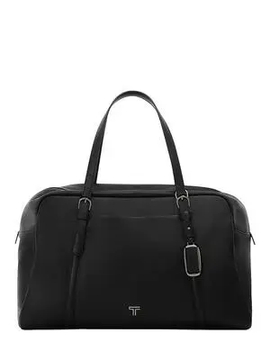 Tumi Oaklynn Leather Weekender Bag - Black/light Gold
