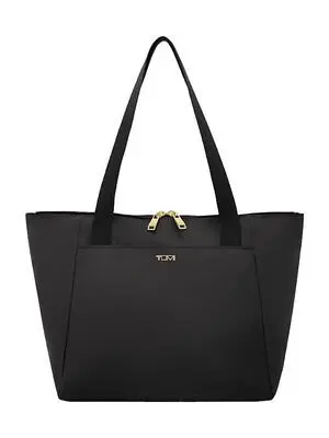 Tumi Small Packable Tote Bag - Black/gold