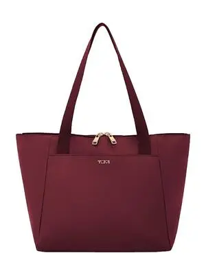 Tumi Small Packable Tote Bag Wine