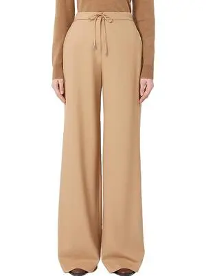 Max Mara Denaro Wide Leg Pants Camel