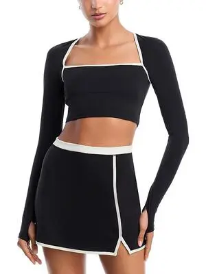 L*Space Campbell Top - Black/cream