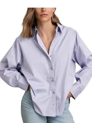 REISS Callie Shirt - Blue