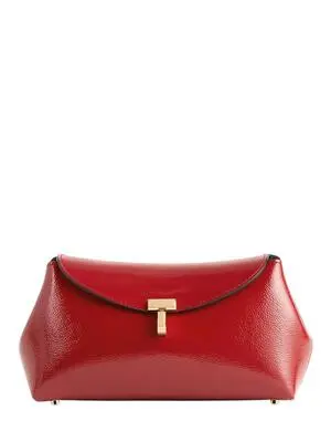 TOTÊME TOTEME Mini T-Lock Naplack Clutch