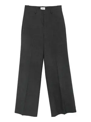 P.a.r.o.s.h Tailored Straight-leg Trousers - Grey