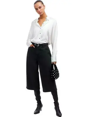 Madewell Denim Culottes - Johnston Wash