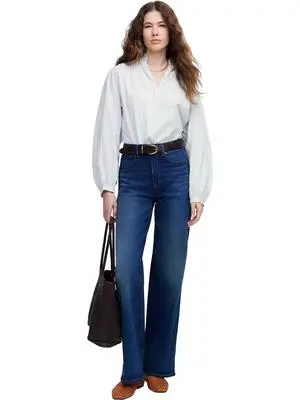 Madewell The Tall Perfect Vintage Wide-leg Jean - Pipestone Wash