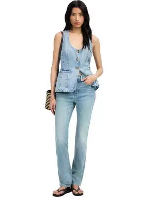 Madewell High-rise Stovepipe Jeans - Custer Wash