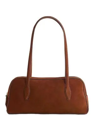 Madewell The Top-Zip Shoulder Bag Soft Mahogany