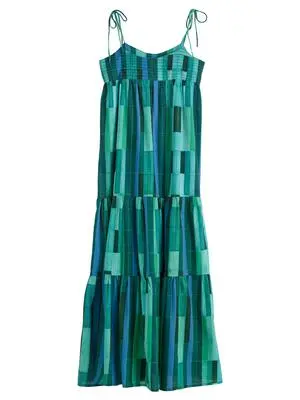 Madewell Natalie Martin Melanie Maxi Dress - Sea Glass Green